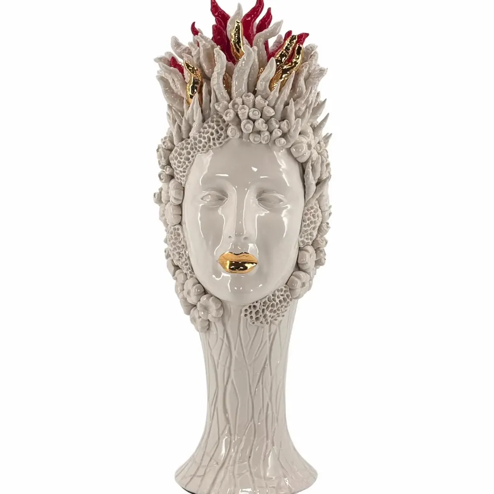 MUSA MARINA CORAL - Design objects - MOSCHE BIANCHE - Ceramic | MOM