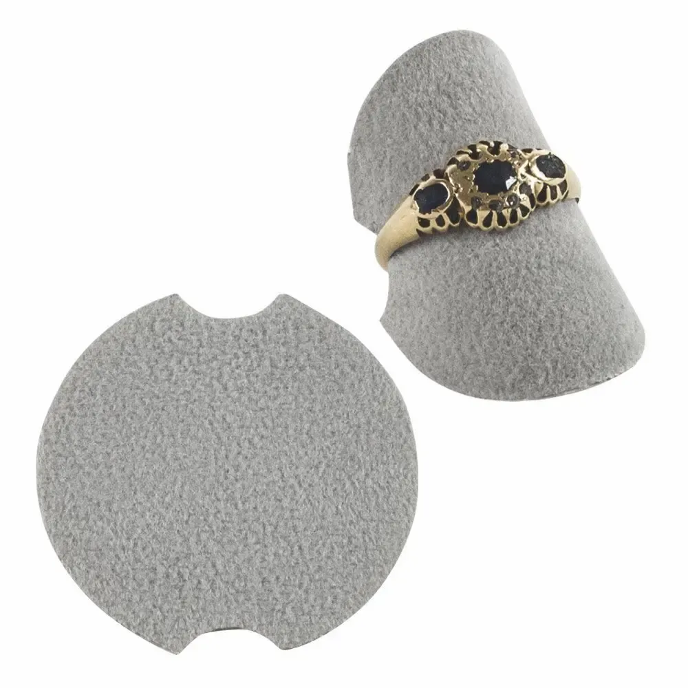 Double-sided pads for rings with a suede-like coating (x10) - Gifts ...