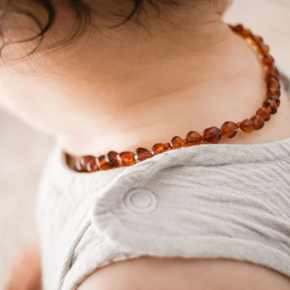 Collier ambre bébé - Cognac - Bijoux - IRRÉVERSIBLE - Autre | MOM