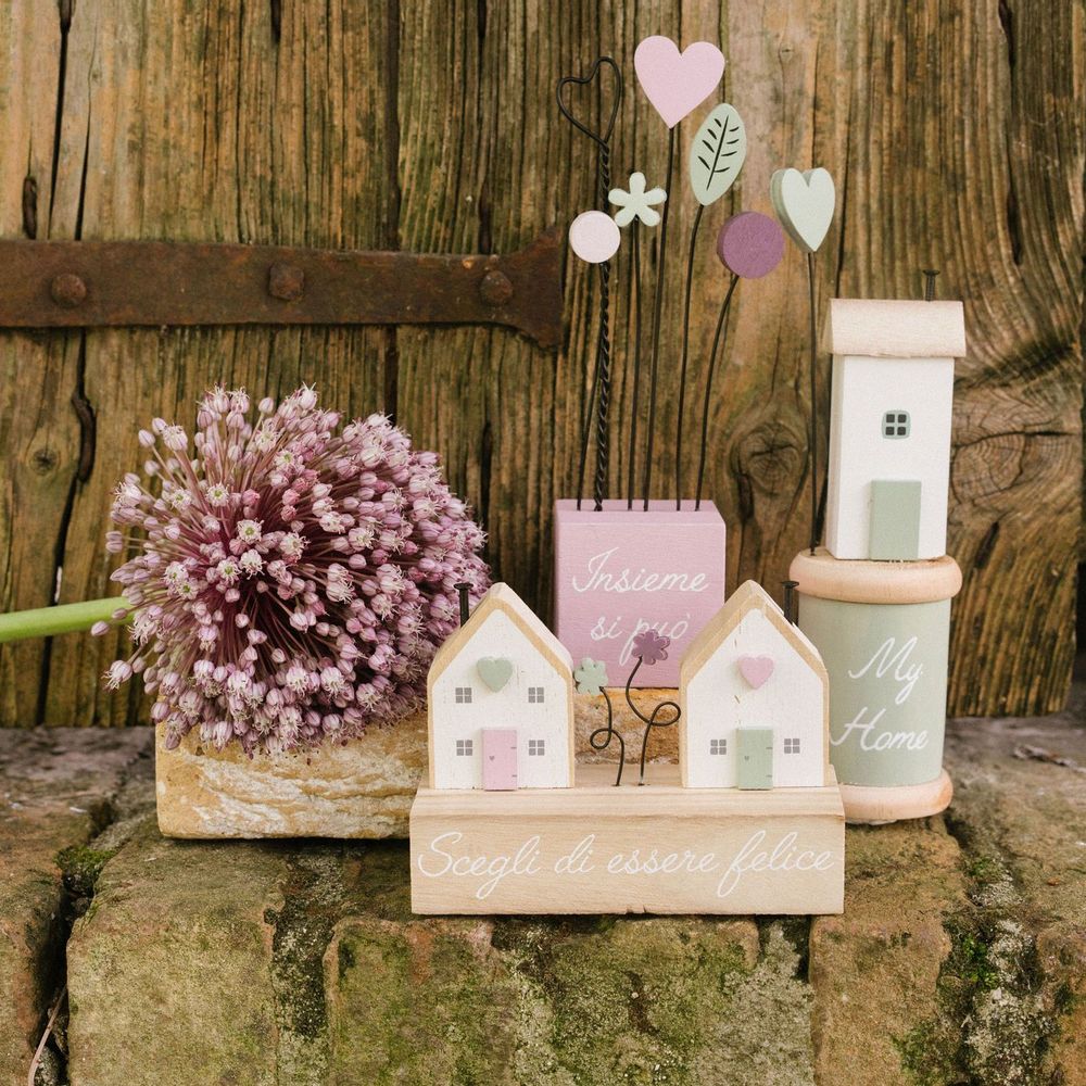 Wooden house decoration "Wendy" collection - Design objects - NUVOLE DI ...