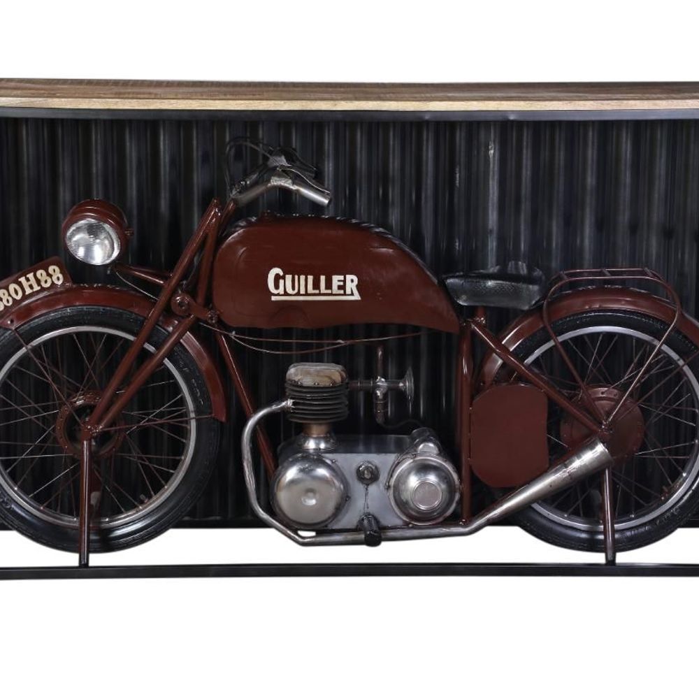 Table Console Moto Vintage Munich - Commodes - GRAND DÉCOR | MOM