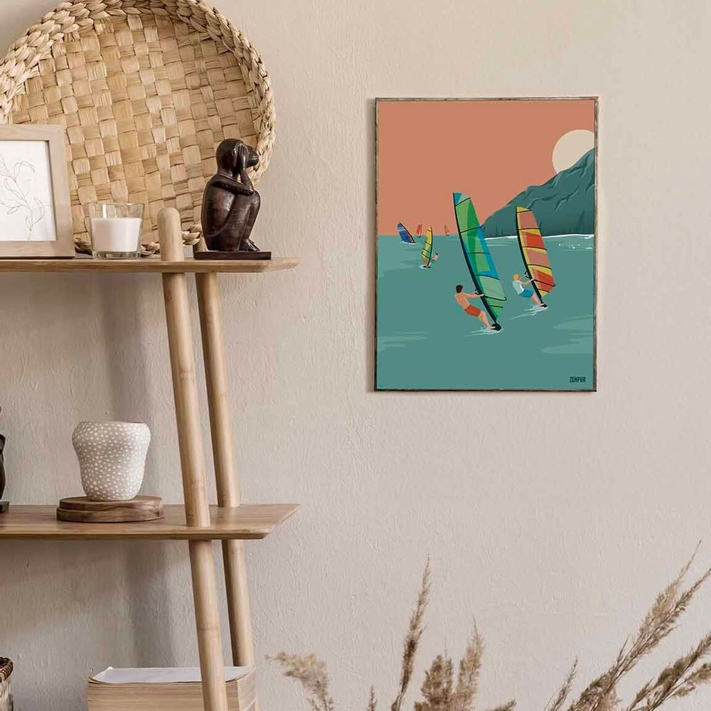 Sport poster - Windsurfing - Poster - ZEHPUR - Paper | MOM