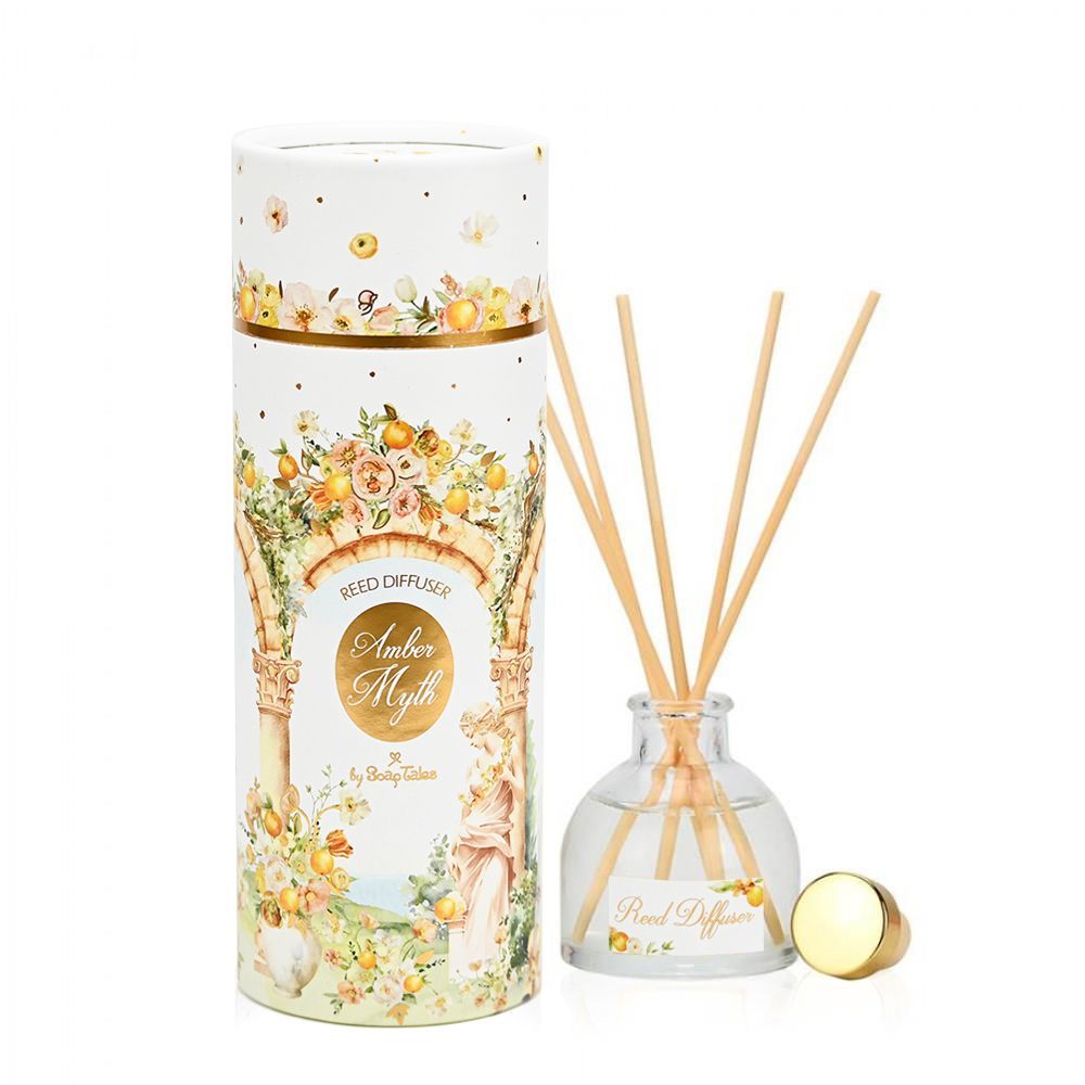 Reed diffuser Amber Myth 50ml - Decorative objects - SOAPTALES - Paper | MOM