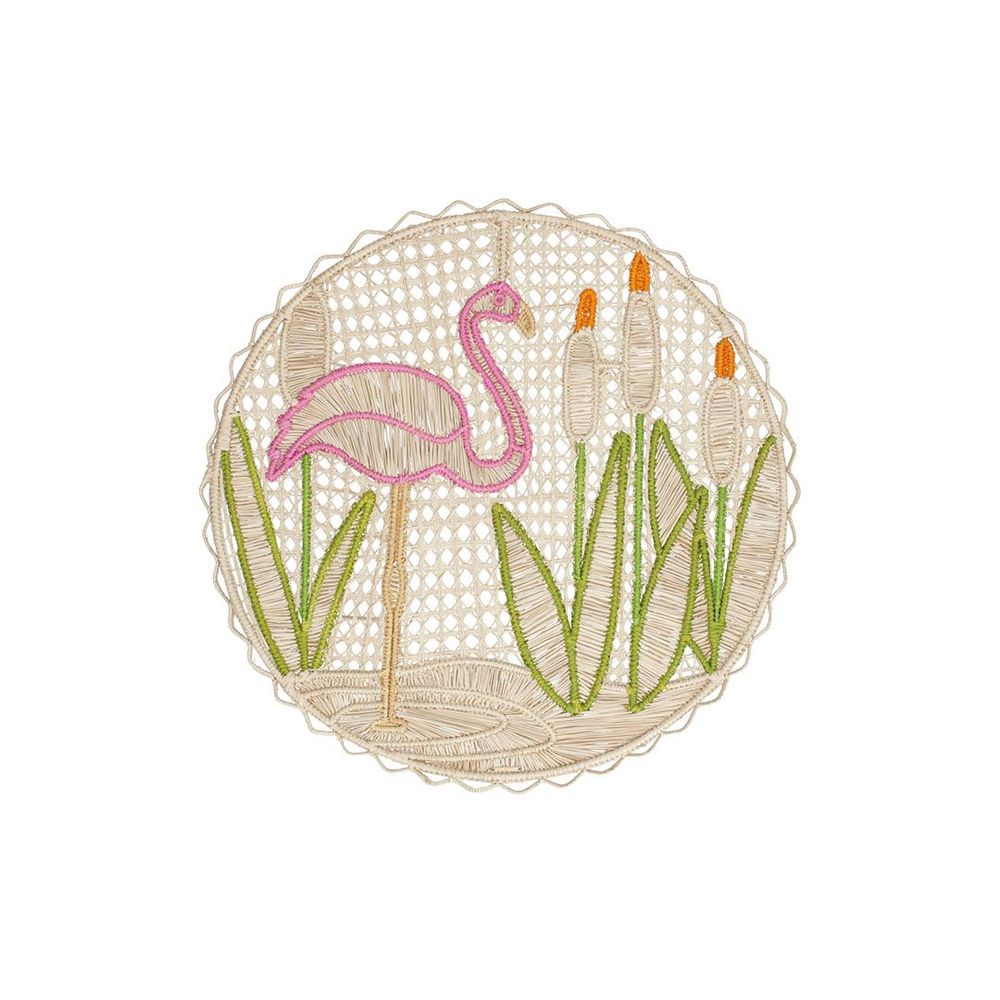 Flamingo´s Party Placemat Set of 2 - Plateaux - MERCEDES SALAZAR ...