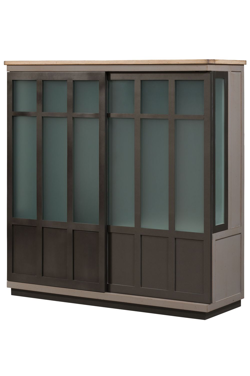 Symbiose Glass display cabinet - Sideboards - MICHEL FERRAND - Wood | MOM