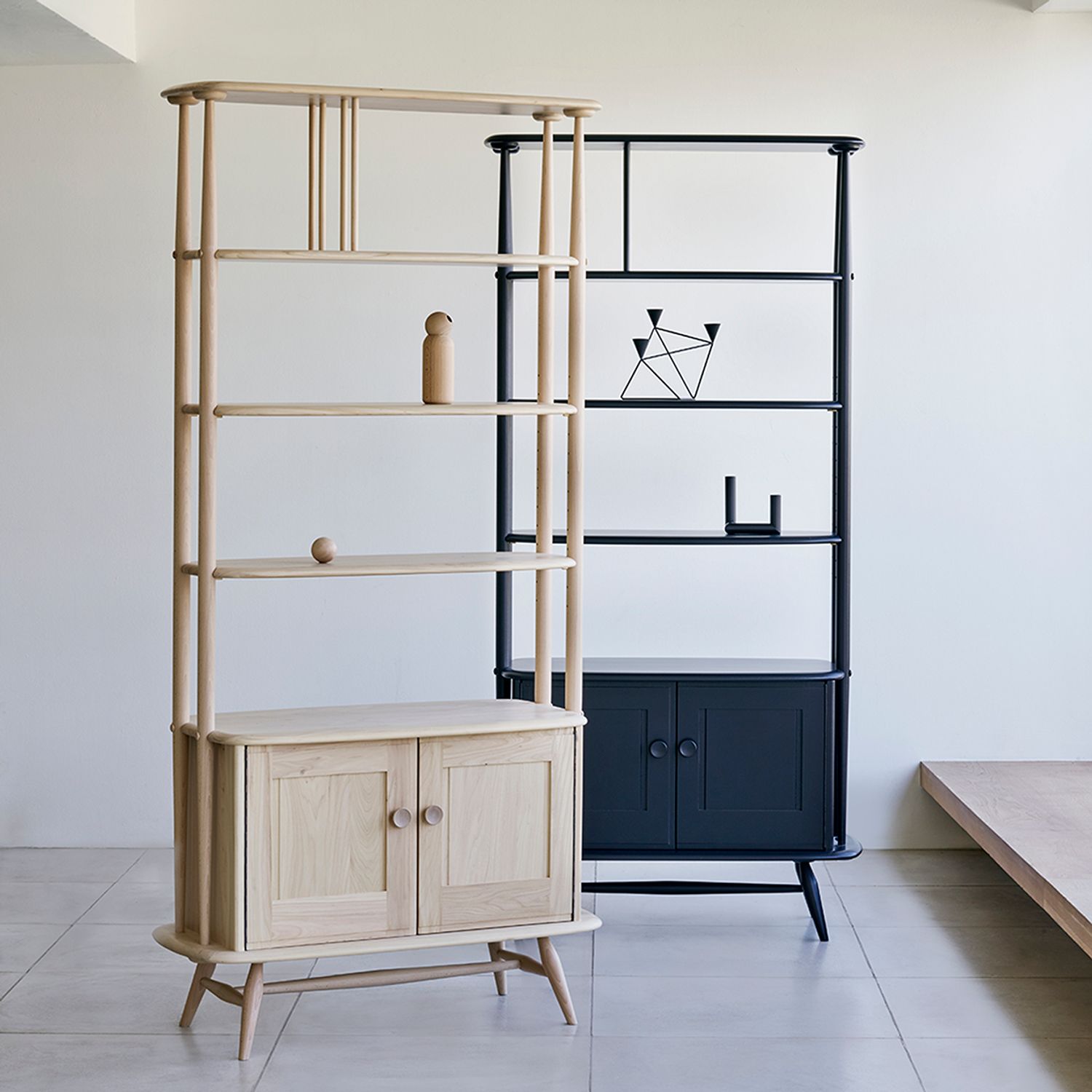 originals Room Divider - Bookshelves - ERCOL - Wood | MOM