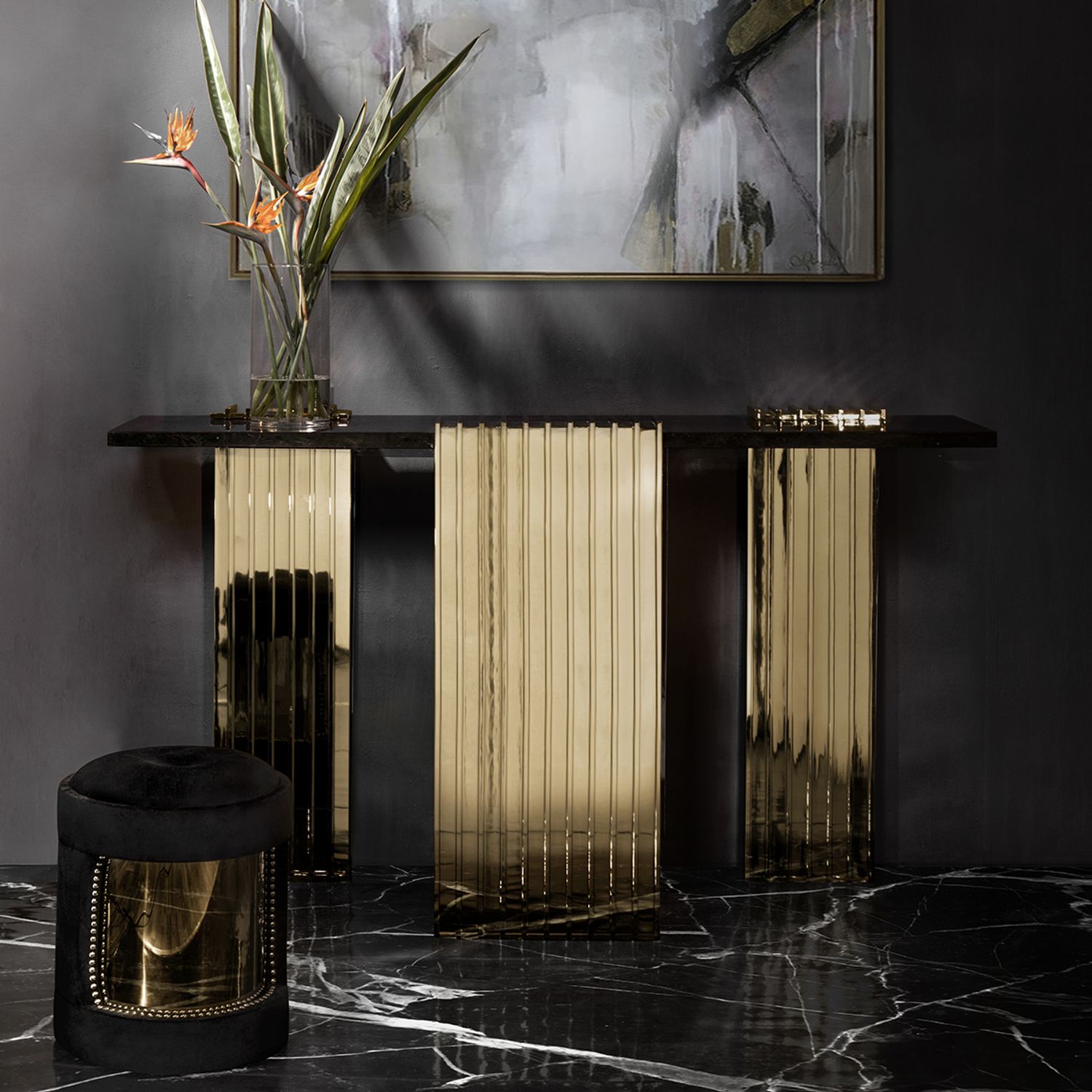 Vertigo Console Table - Console table - COVET HOUSE | MOM