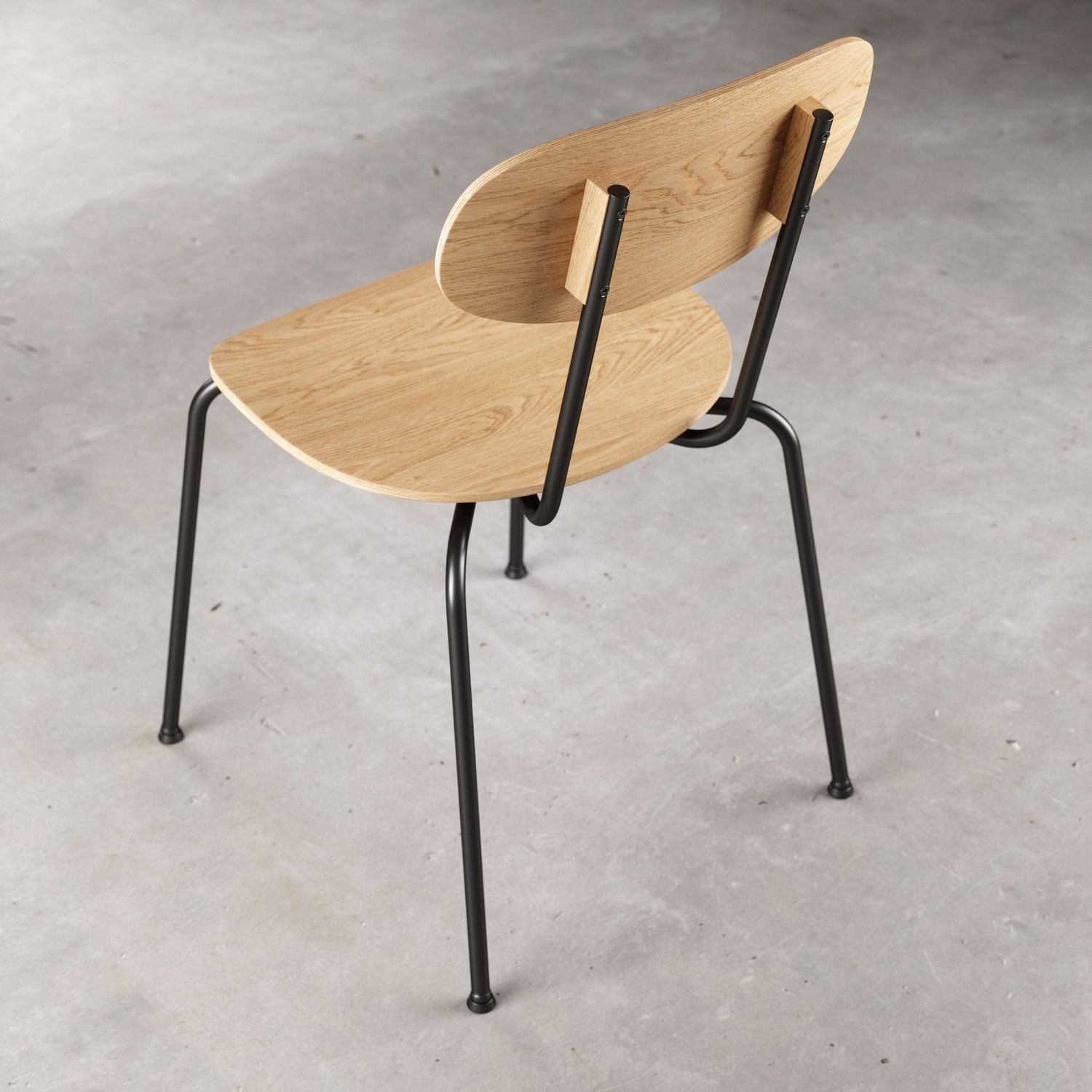 Scala Chair - Chairs - BYWIRTH / EKTA LIVING - Steel - Wood | MOM