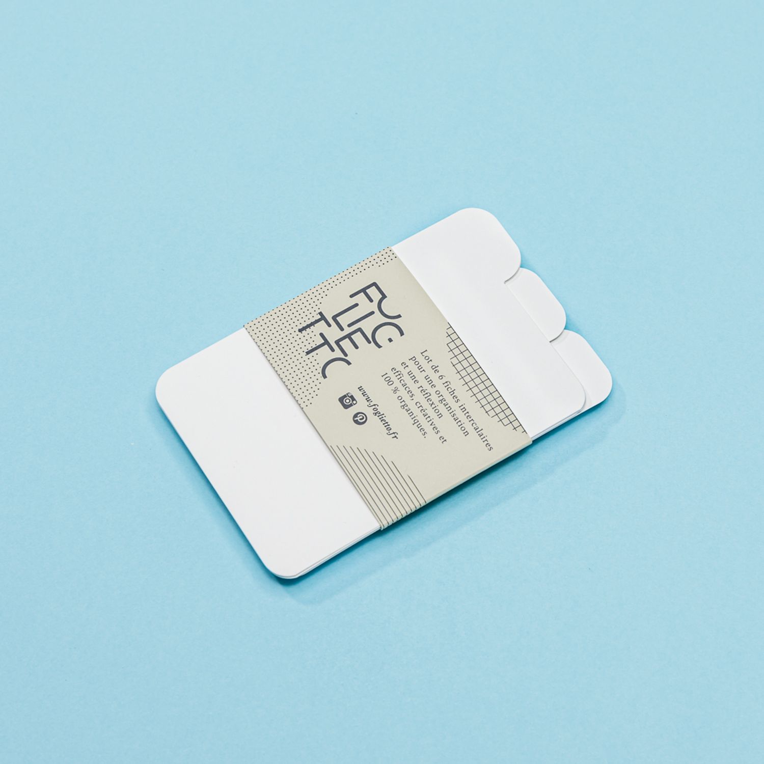 Dividers (Set Of 6) - to classify your memo cards, recipe boxes, etc ...