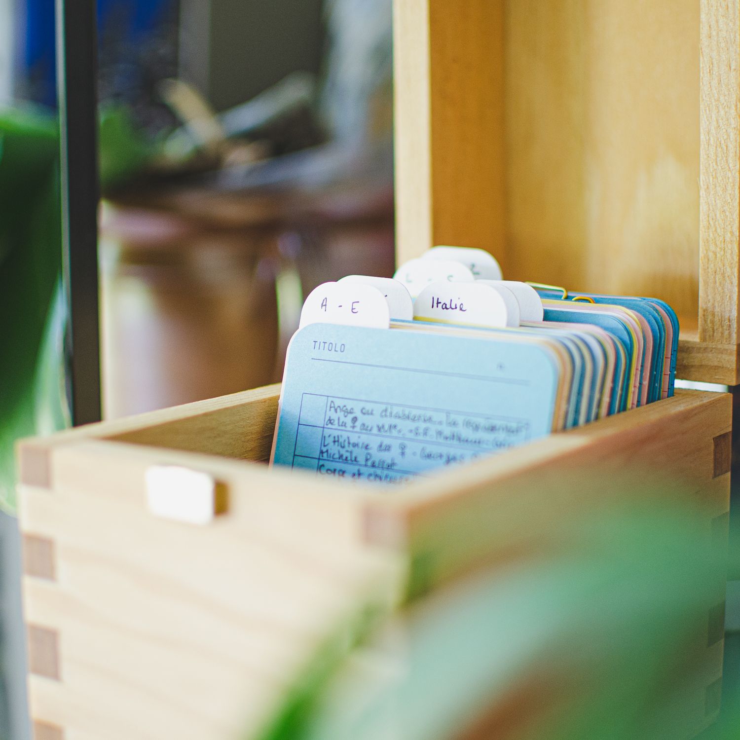 Dividers (Set Of 6) - to classify your memo cards, recipe boxes, etc ...