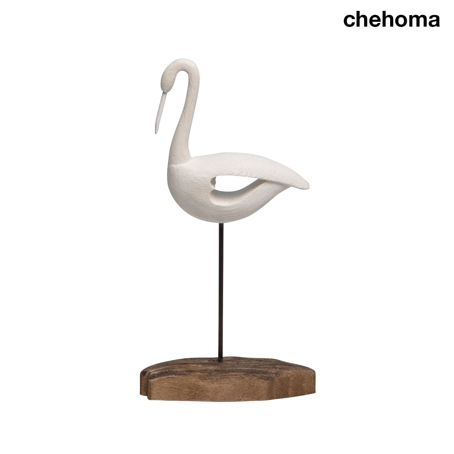 Small white wading bird - Sculptures, statuettes and miniatures ...