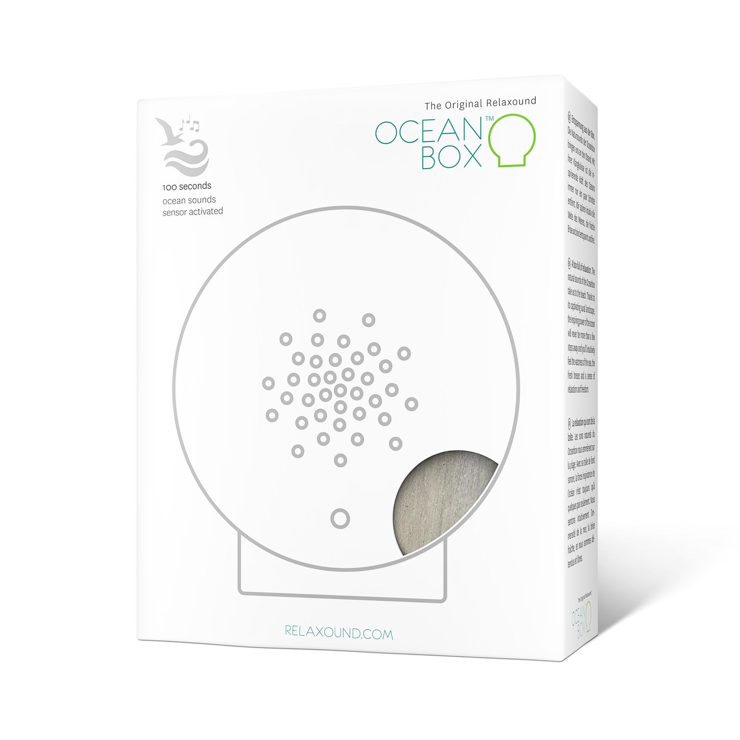 Oceanbox - Vintage - Design objects - RELAXOUND - Plastic - Wood | MOM
