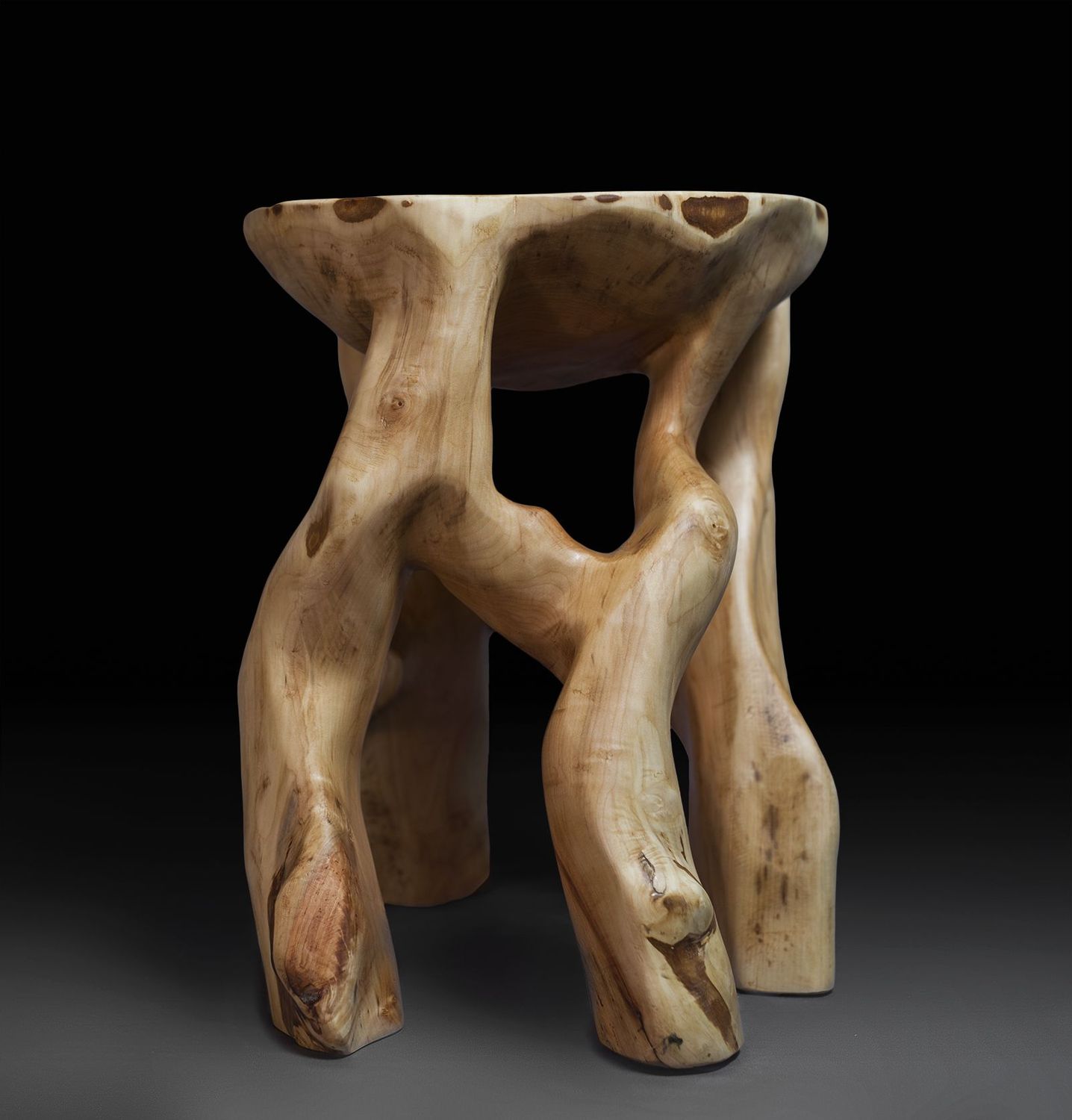 Satyrs, Handmade Artwork, Sculptural Stool, Side Table, Pedestal - Lawn ...