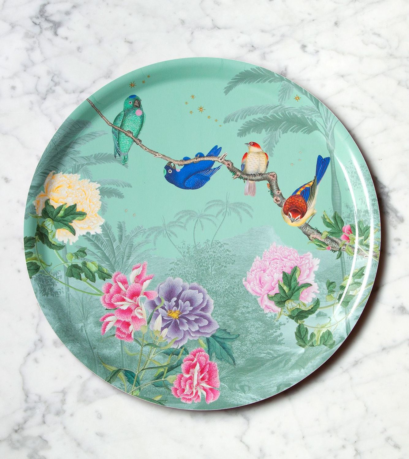 BIRDIES SERVING TRAY - Trays - PARADISIO IMAGINARIUM - Wood | MOM