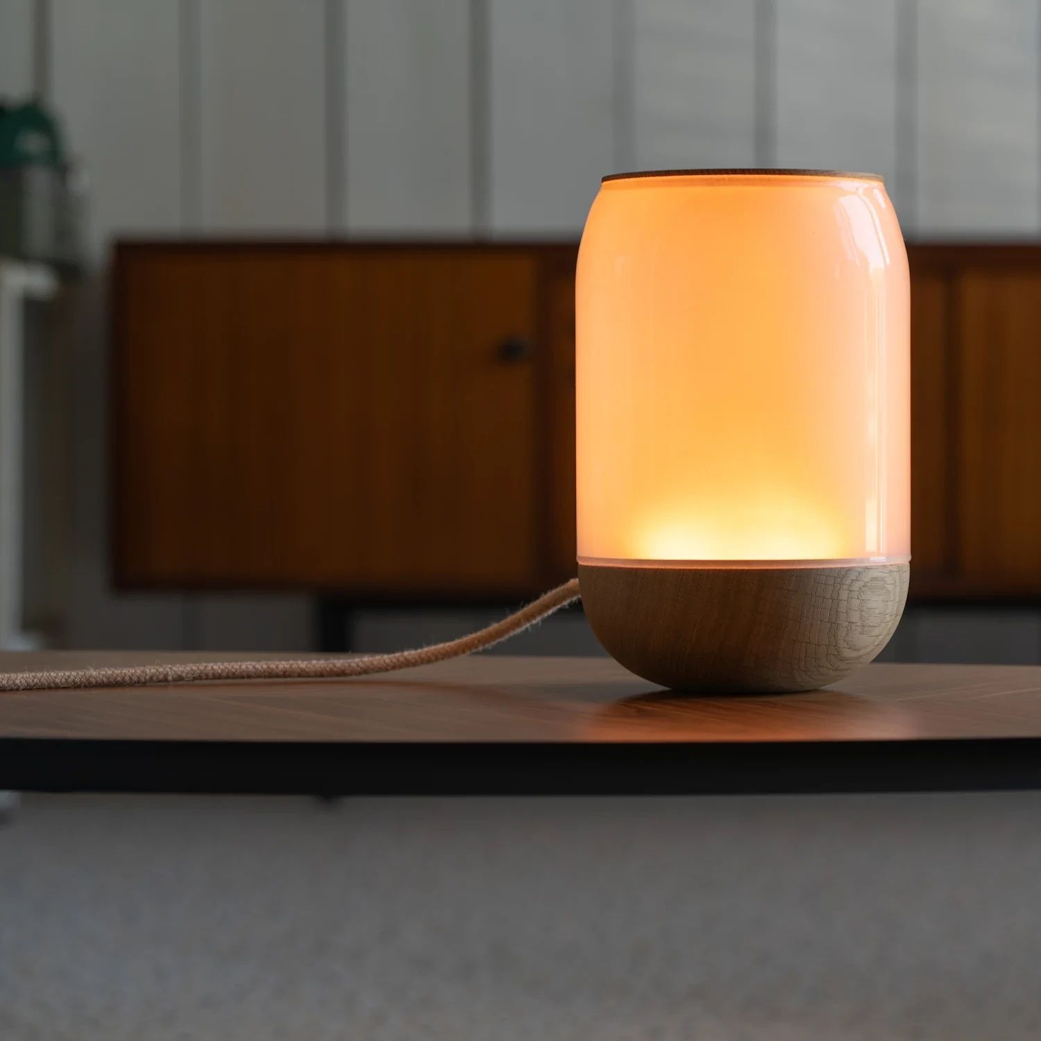 Cayola, the sun simulator - Table lamps - ARITS - Wood - Plastic | MOM