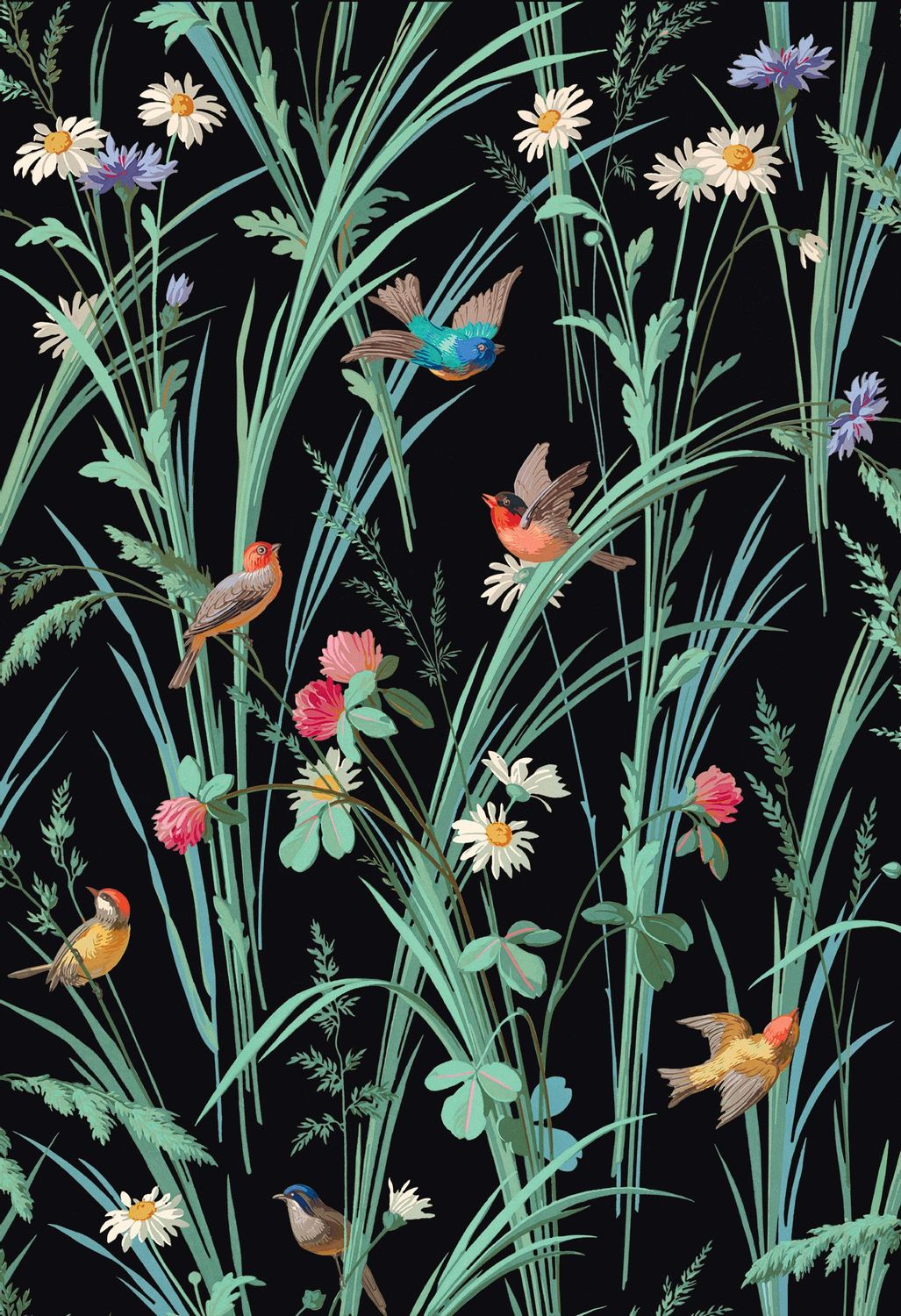 The French garden wallpaper - Wallpaper - PARADISIO IMAGINARIUM - Paper ...