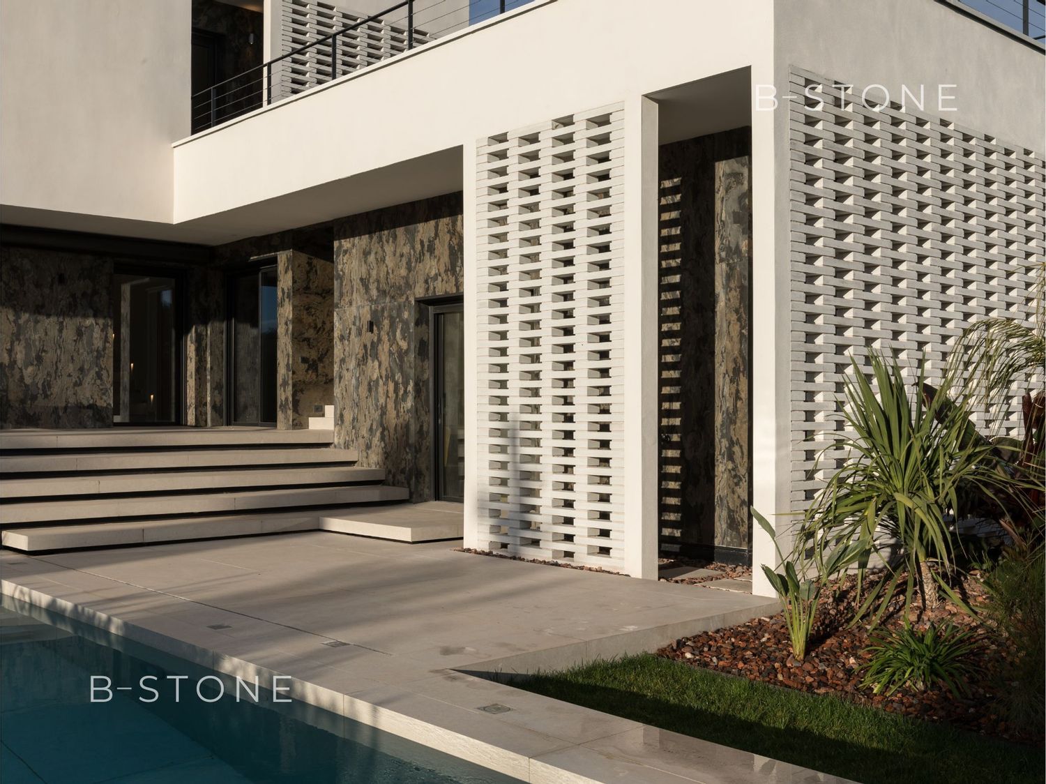 Natural stone sheet - B-Stone Everest 100 - Wall panels - B-STONE ...