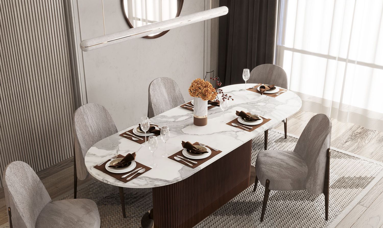 MAGINO Marble Tables - Custom Made - Dining Tables - LIVINGSTONE | MOM