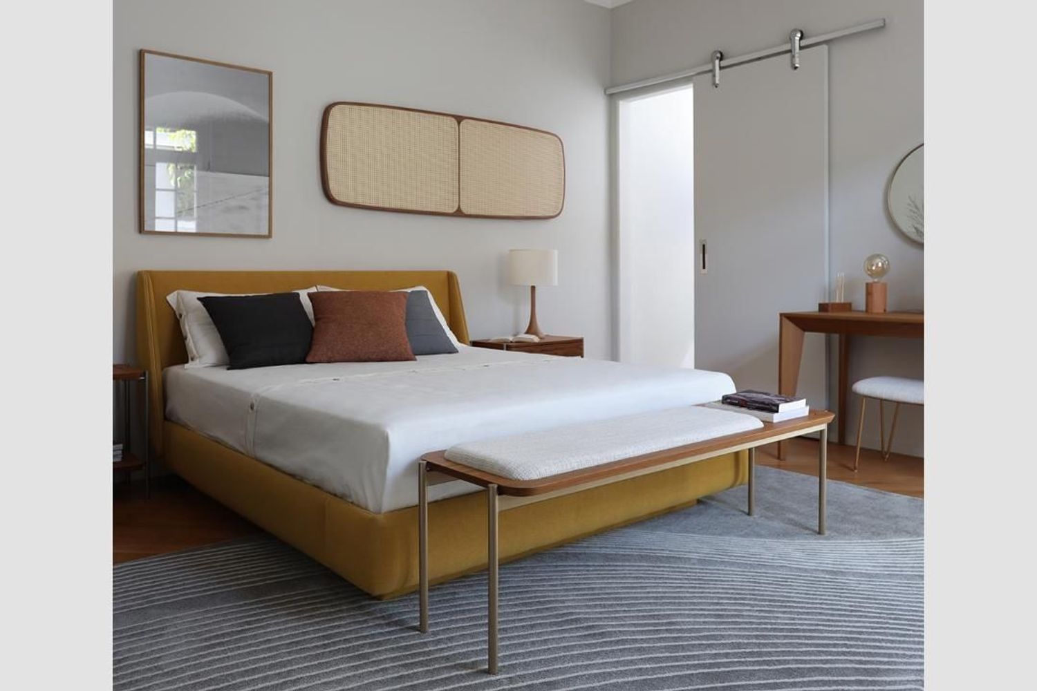 "ELSA" RECAMIER BENCH - Benches - ALESSANDRA DELGADO DESIGN - Wood ...