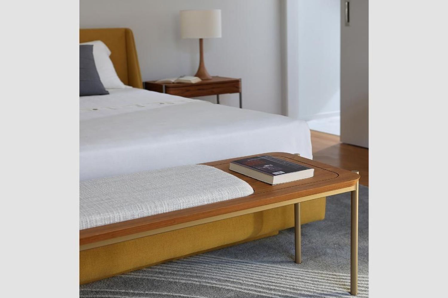 "ELSA" RECAMIER BENCH - Benches - ALESSANDRA DELGADO DESIGN - Wood ...