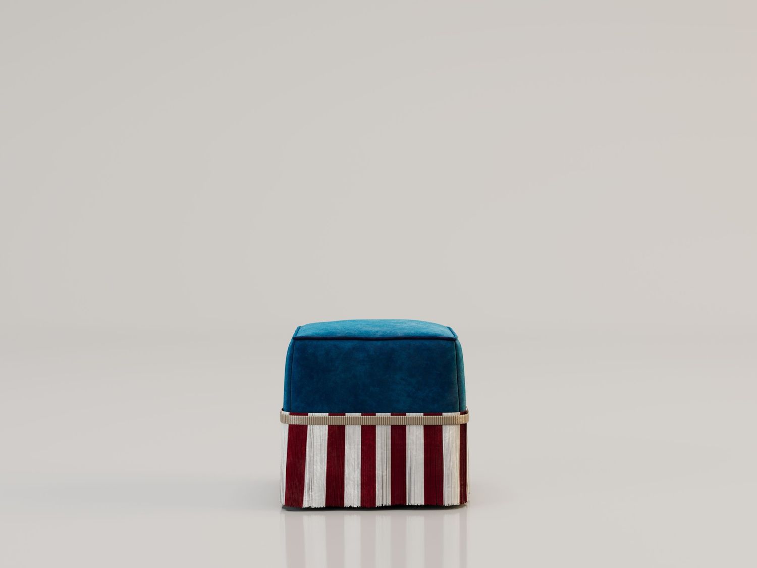 Pouf — THE MODERN ONE - Small armchairs - ALEXANDRE LIGIOS - Velvet | MOM