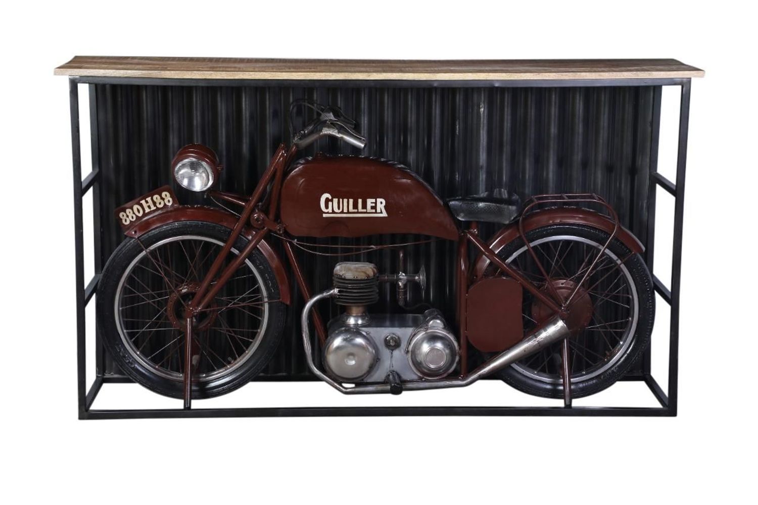 Table Console Moto Vintage Munich - Commodes - GRAND DÉCOR | MOM