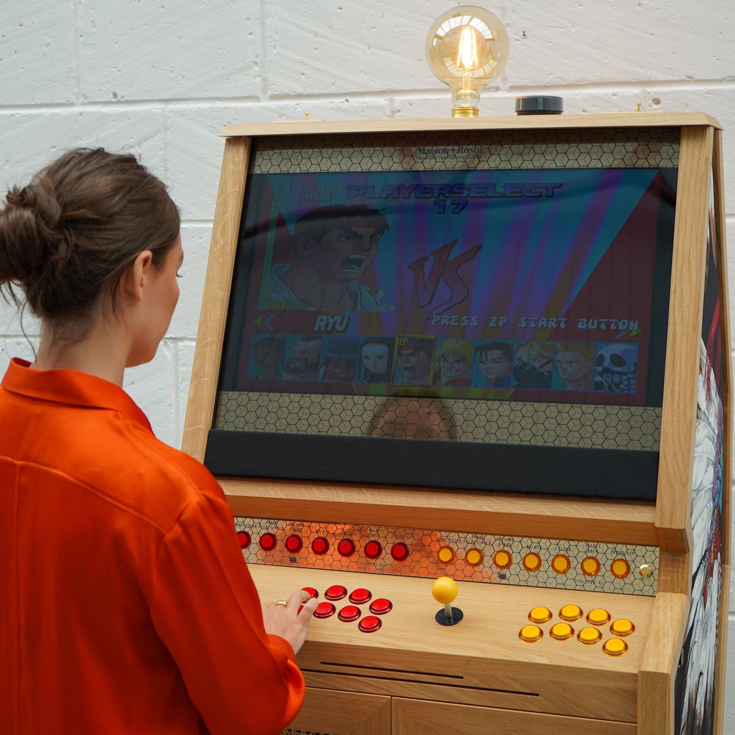 SENPAI V3: luxury arcade machine, over 5,500 games, oak - Decorative ...