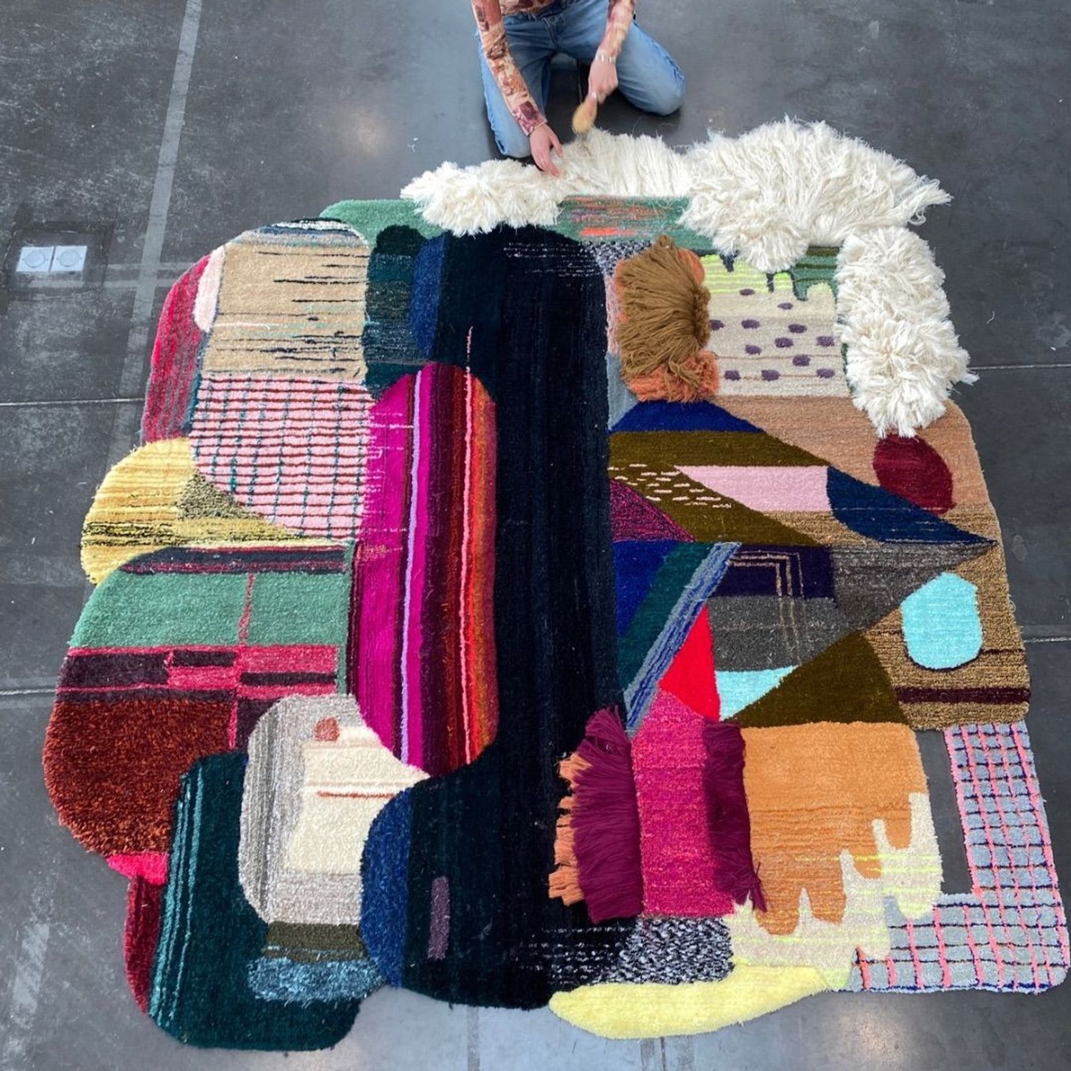 Tapestry - Contemporary carpets - KAPETTO - Cotton - Wool - Linen ...
