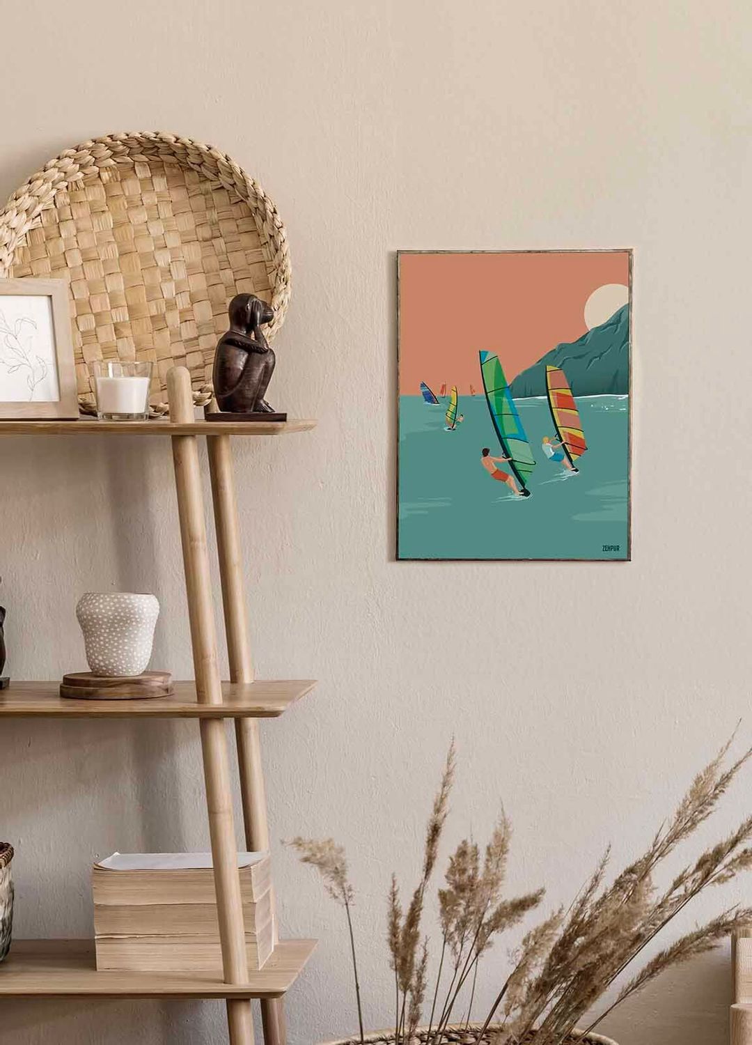 Sport poster - Windsurfing - Poster - ZEHPUR - Paper | MOM