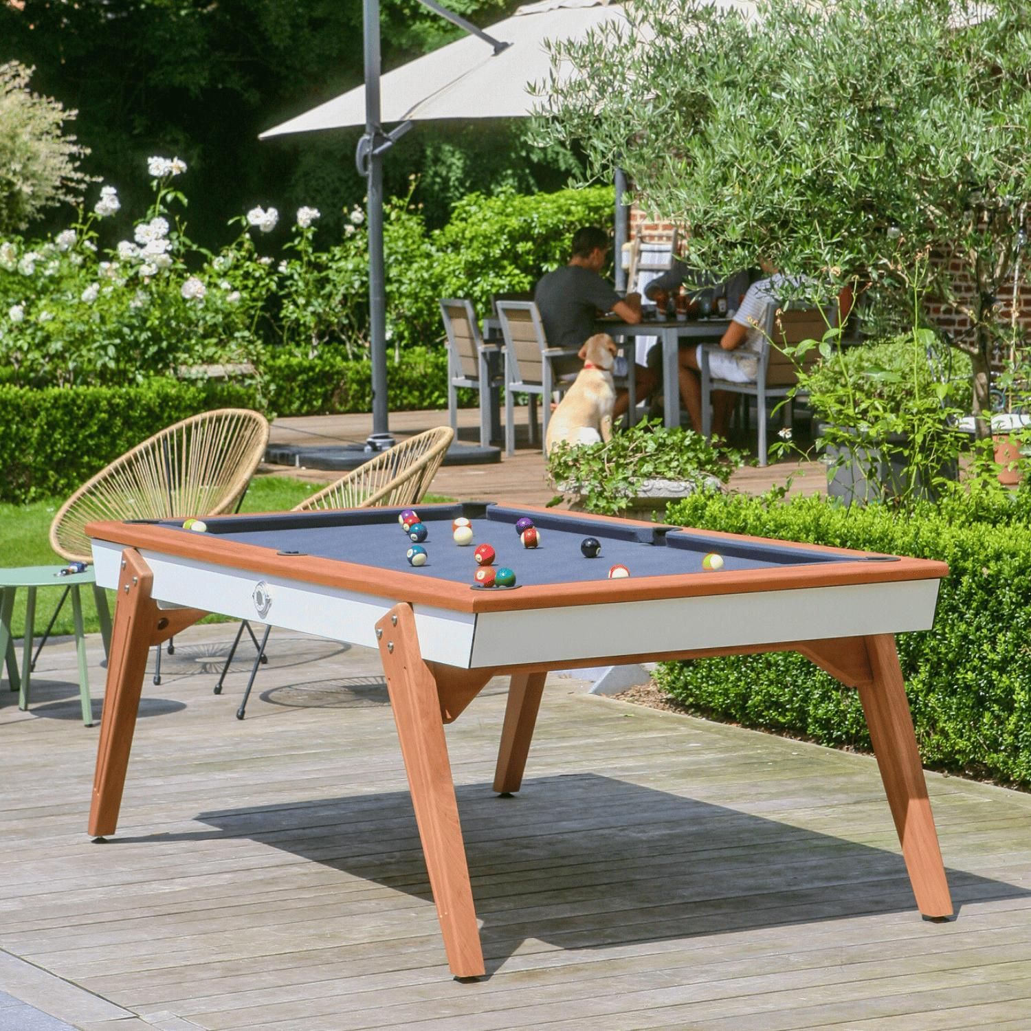 VINTAGE OUTDOOR BILLIARD STELLA - Card tables - STELLA BABY-FOOT ...