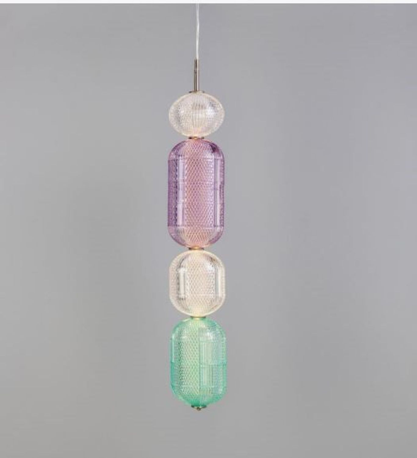 Ashford Large Colourful Pendant Light - Hanging lights - MULLAN ...