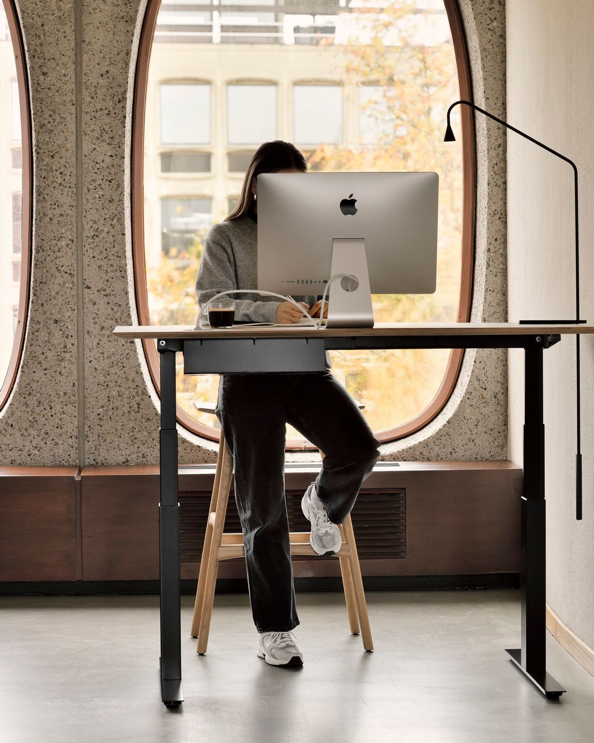 Bok adjustable desk - Desks - ETHNICRAFT | MOM