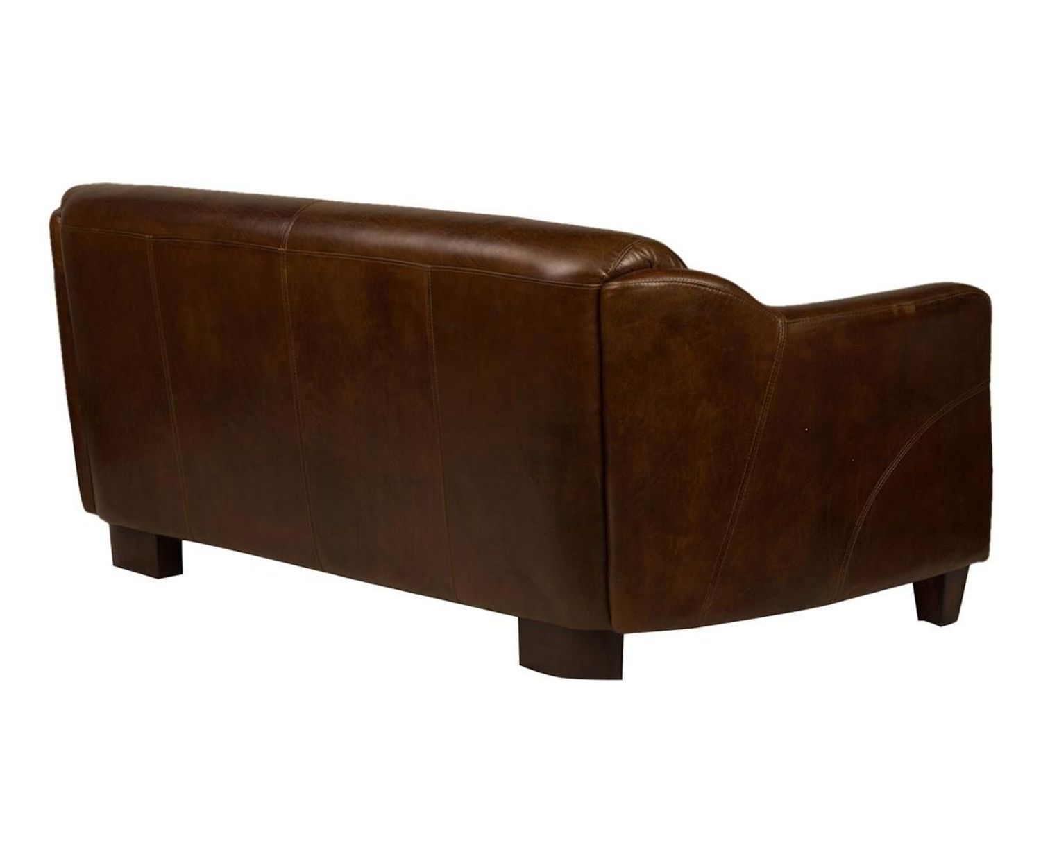 Gentleman Cigar 3-Seater Sofa - Elegant Leather Comfort - Sofas - JP2B ...