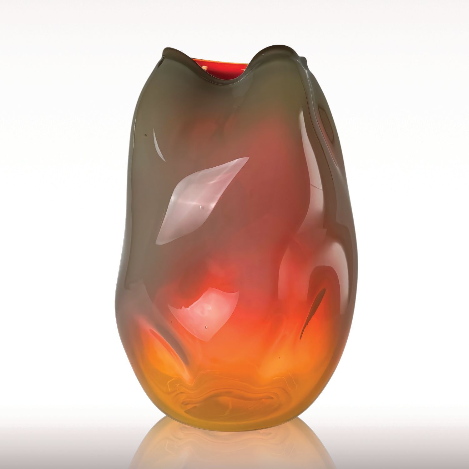 Meteorite Glass Art Vase - Vases - ALEXA LIXFELD - Glass | MOM